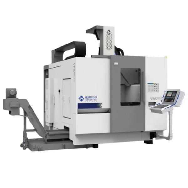 Quality SMTCL 5 Axis Vertical Machining Center VMU80P Artificial Mineral Cast Stone Bed Column Machining Center for sale