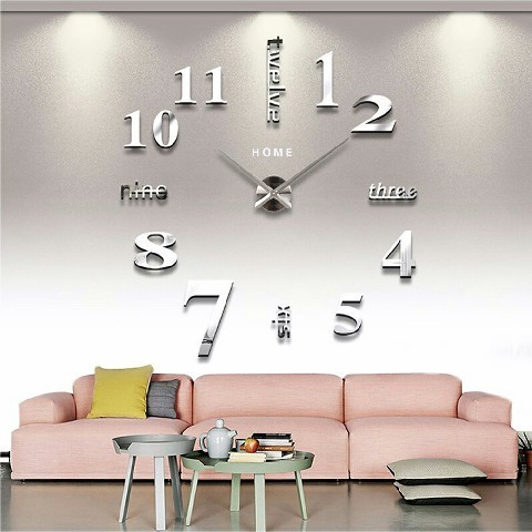 Quality Arabic Digital Modern Wall Clock Home Decor Large Hanging Wall Clock for sale