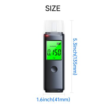 Quality Professional Breathalyzer Alcohol Tester Accurate Bac Tester With Semiconductor for sale