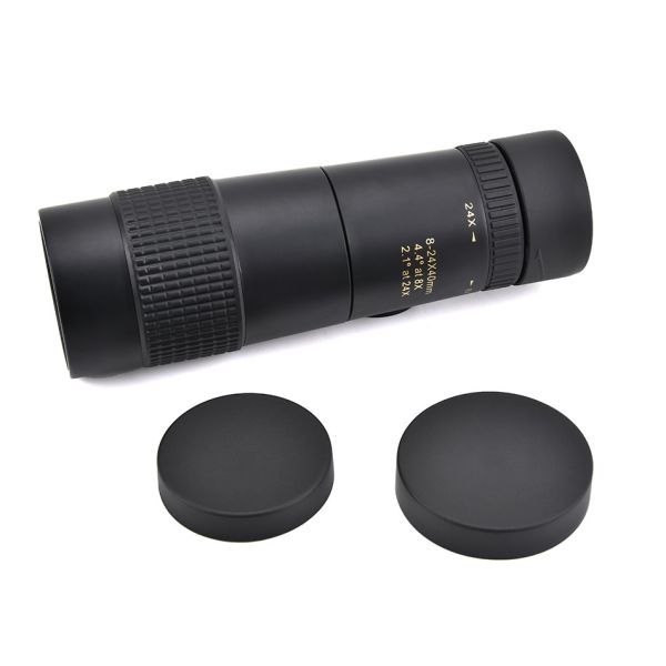 Quality High Definition 8-24x40 Monocular for Bird Watching Small Tripod and Phone for sale