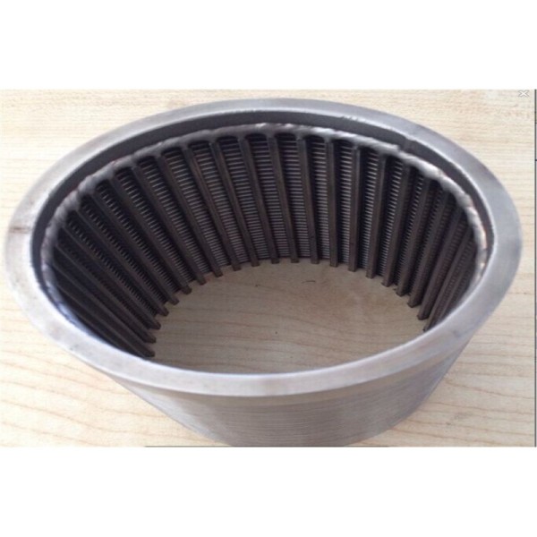 Quality 0.1 - 10mm Continuous Slot Screen Anti Corrosion V Wire 304 Stainless Steel Tube for sale