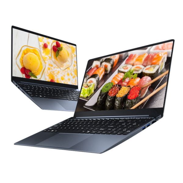 Quality 15.6 Inch Business Ultra Thin Laptop Slim Gaming Notebook Win 10 Core I7 8GB for sale