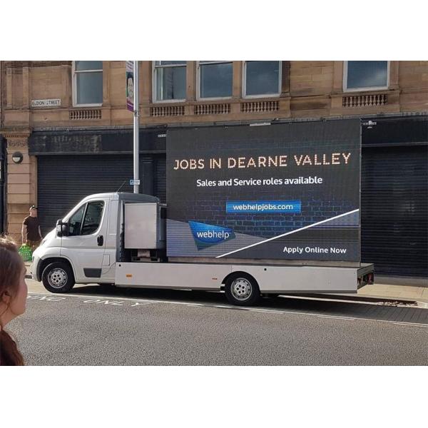 Quality Truck Trailer IP65 P8 Mobile Advertising LED Display for sale