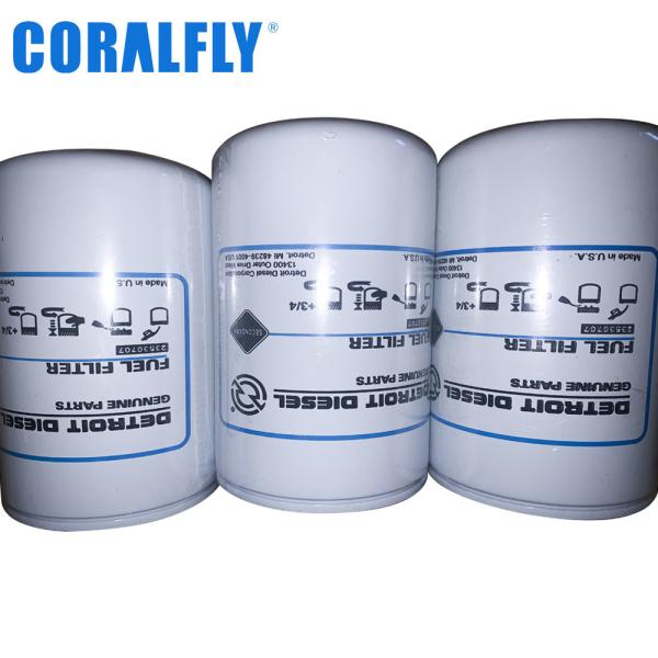 Quality Detroit CORALFLY Oil Filter 23530573 23530408 Dd13 Dd15 Dd6 for sale