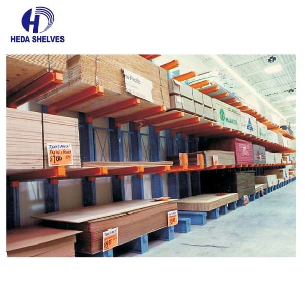Quality Floor Pallet Rack Cantilever Arm 500kg/Level Q235B Steel for sale
