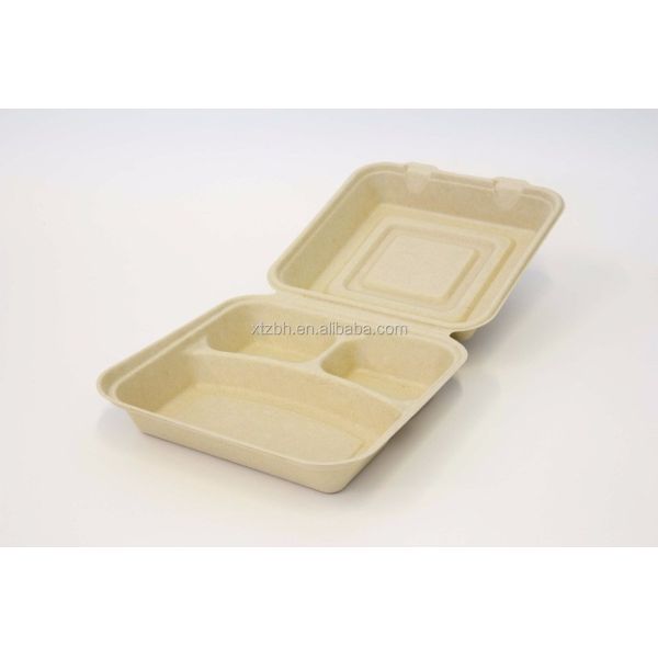 Quality Disposable Sugarcane Plate Making Machine 380V Bamboo Material for sale