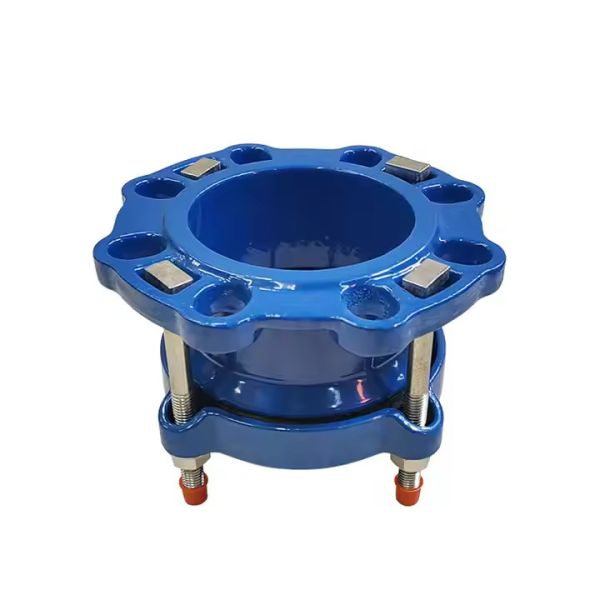 Quality DN50mm-DN450mm Flange Adaptor PVC Ductile Iron Pipe Flange Adapter for sale