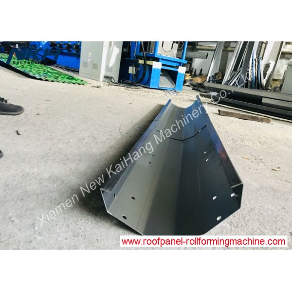 Quality Full Automatic Roof Gutter Roll Forming Machine With 12 Months Warranty for sale