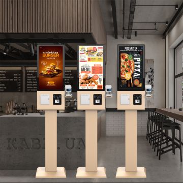 Quality Self Checkout Kiosk With 23.8inch Touch Screen Display Printer Scanner For for sale