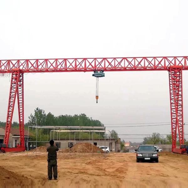 Quality 10 Ton MH Type Single Girder Gantry Crane Trussed Type for sale