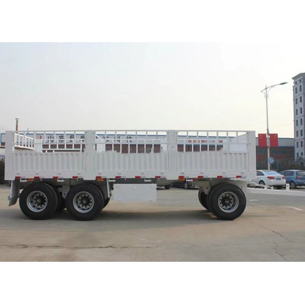Quality 2/3 Axle Timber Transport Truck Trailer Loading Durable Design Full Trailer for for sale