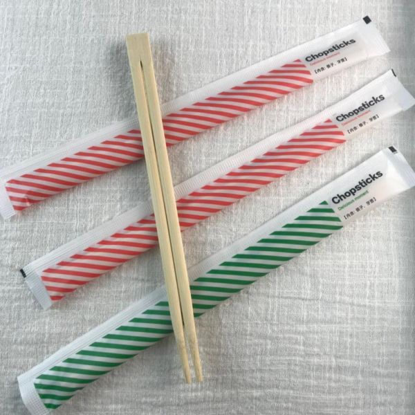 Quality 40-Week Storage Life Disposable Chopsticks Sleeve for Fast Food and Takeaway for sale