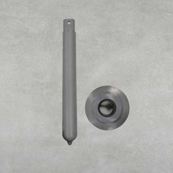 Quality SILICON NITRIDE (SI3N4) HEATER PROTECTION TUBE FOR ALUMINUM INDUSTRY for sale