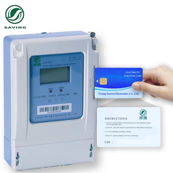 Quality White 5A WIFI Three 3 Phase Electric Sub Meter Digital With Data Storage 0 for sale