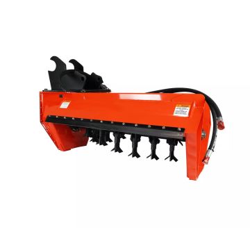 Quality Orange/Black Excavator Flail Mower Q355B Mechanical Power Source CE Certified for sale