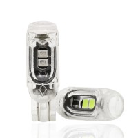 Quality LED High Brightness Automotive LED Light Bulbs T10 3030 5SMD Canbus License for sale