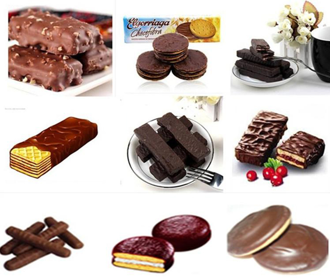 Chocolate Coating Machine Line Chocolate Enrobing Equipment Line Chocolate Fountain Coating Machinery 11