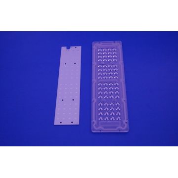 Quality High Efficiency 3030 Led Lens With PCB Mounting , 64pcs 65x150 Degree for sale