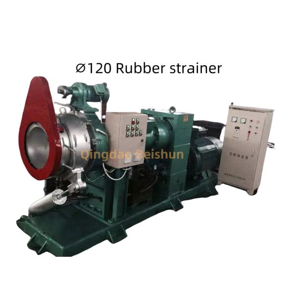 Quality Hot Feed Rubber Strainer Capacity 300kg/H For Filtering Rubber for sale