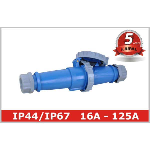 Quality Impact Resistance 230V Industrial Plugs 32 Amp 3 Phase Socket One phase for sale