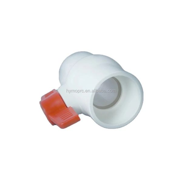 Quality STANDARD Length PVC Octagonal Ball Valve with 1/2 Socket and ANSI Plastic Valves for sale