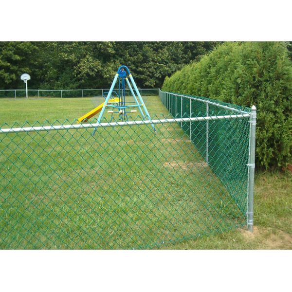 Quality Security Type Hot Dipped Galvanized Chain Link Fence For Farm Garden for sale