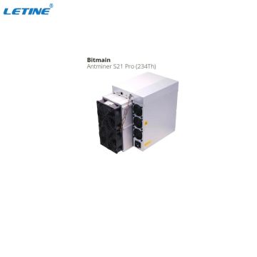Quality Antminer S21 Pro 234Th Bitmain Mining SHA-256 Crypto Blockchain Asic Miner for sale