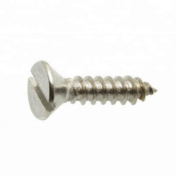 Quality Flat Head Stainless Steel Wood Screw DIN97 for sale