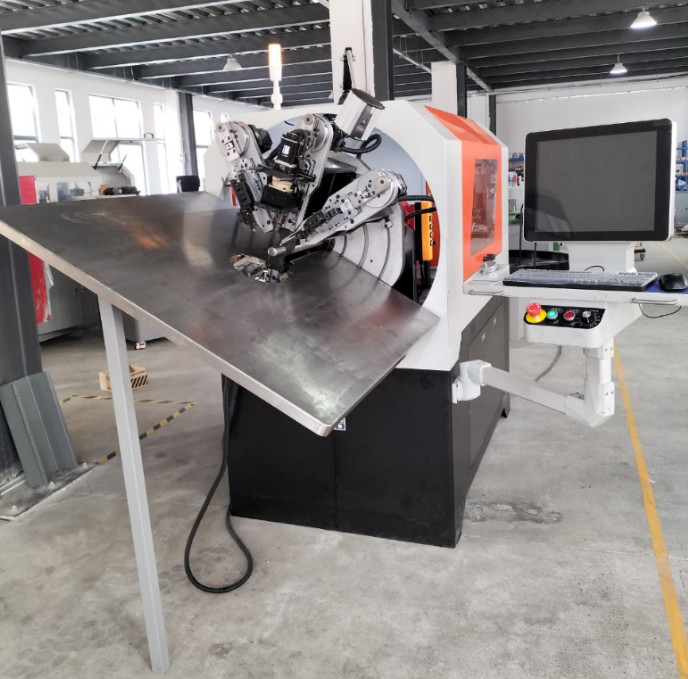 Quality 0.3 - 2.5mm Wire Forming Multifunction CNC Spring Making Machine With Servo for sale