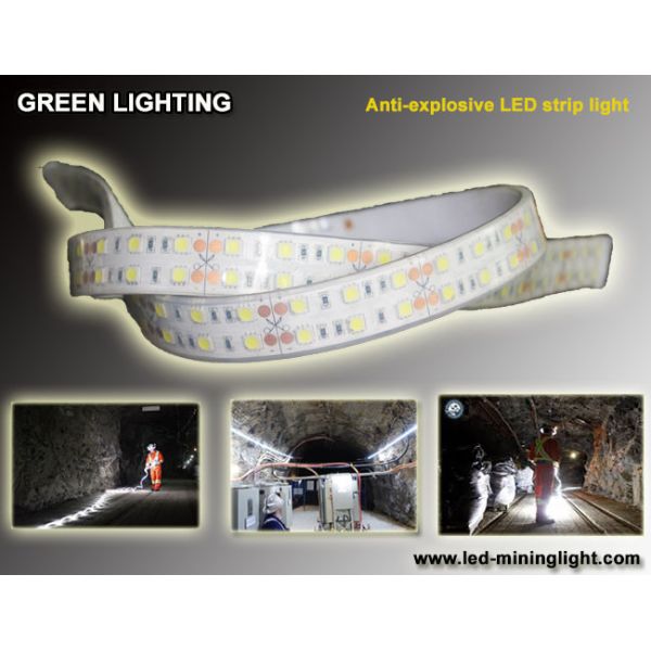 Quality Anti explsoive 1500 lum Flexible LED Strip Waterproof 60pcs led each meter for sale