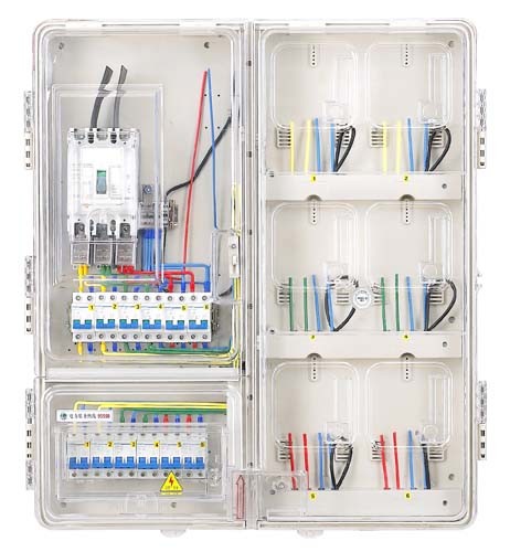 Quality Eco - Friendly Electrical Service Meter Box Large Capacity Household Application for sale