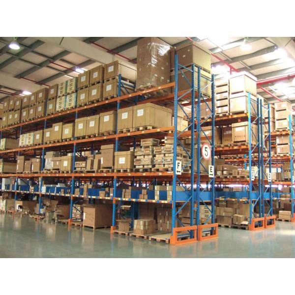 Quality High Density Steel Racking Systems With Spraying Paint , 500kg - 1500kg for sale