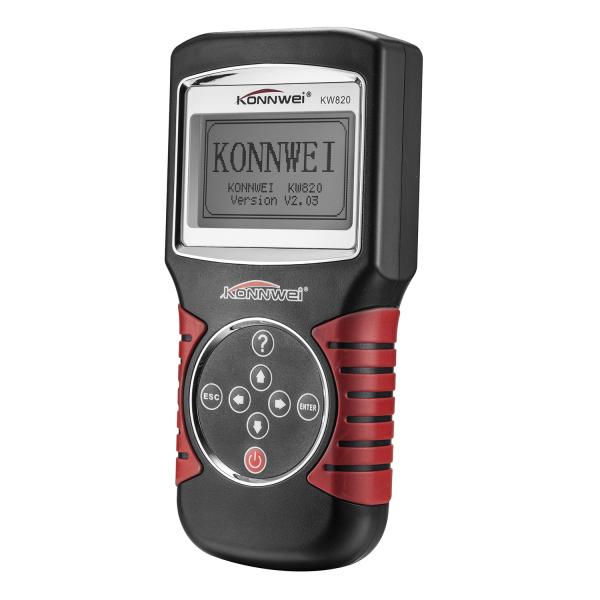 Quality Universal Konnwei OBD2 Scanner Automotive Code Reader Diagnostic Car Test KW820 for sale