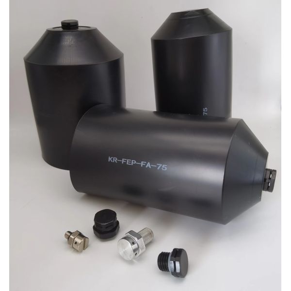 Quality Cross Linked Polyolefin Heat Shrink Cable End Caps 10mm-160mm for sale