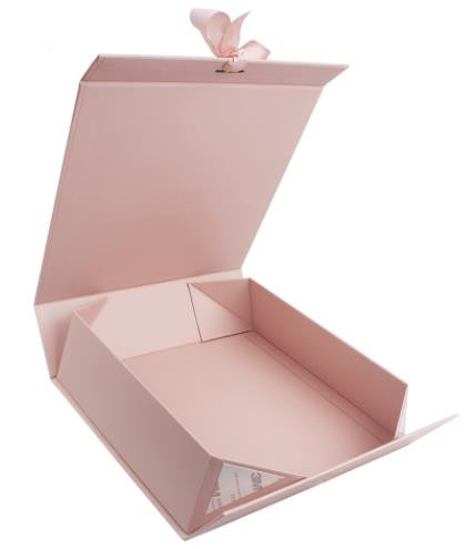 Quality 4cm Height SGS Paper Folding Gift Box , 35cm Width Cardboard Gift Boxes for sale
