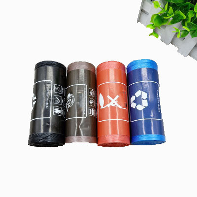 Quality PBAT/PLA/starch biodegradable plastic bag with green color and customizable size for sale