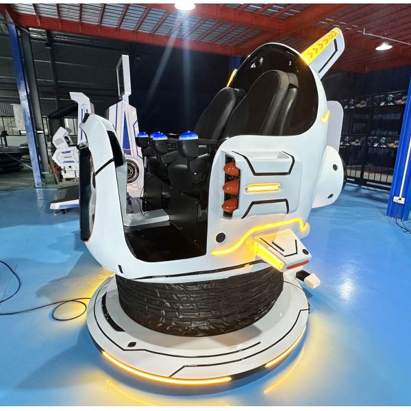 Quality Double Players 9d Virtual Cinema Coin Operated Panda VR Simulator for sale