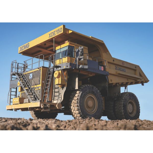 Quality XDE150 DOUBLE AXLE RIGID MINING DUMP TRUCK FOR HEAVY-DUTY MINING OPERATION for sale
