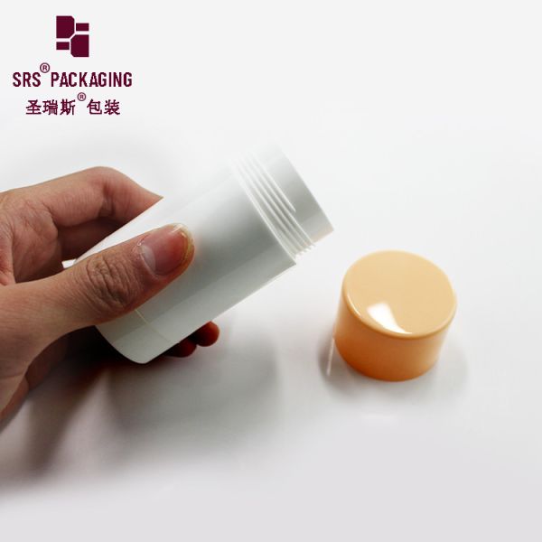 Quality luxury custom 50ml 75ml makeup cosmetic round foundation stick container for sale