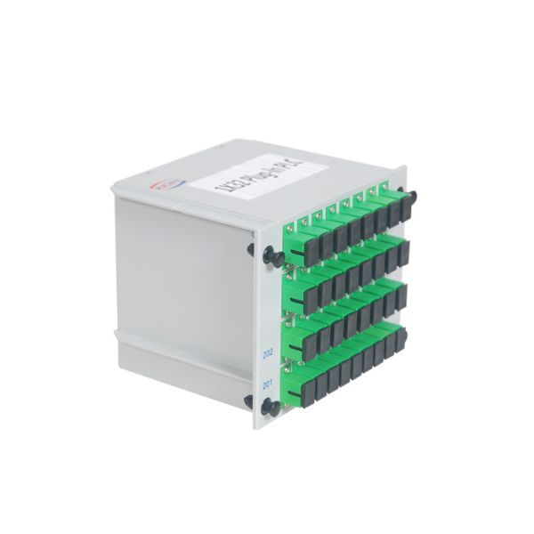 Quality SC APC Fiber Optical Splitter 1×32 Single Mode Low PDL Compact Design for sale