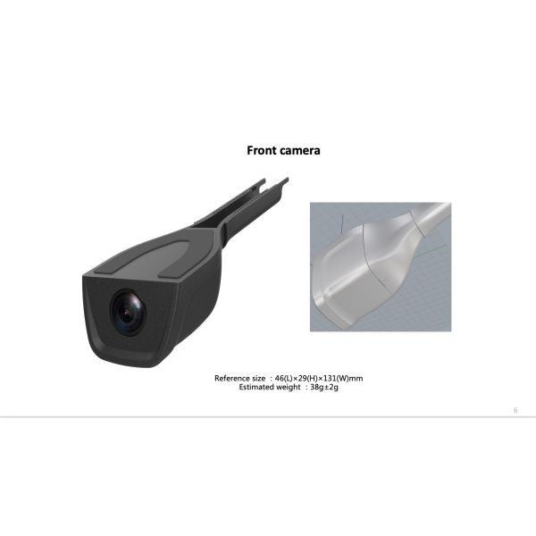 Quality high definition Reverse Camera Rearview Mirrorr Front And Rear Video Rearview for sale