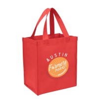 china Foldable Non Woven Shopping Bag 100gsm Fabric For Surpermarket