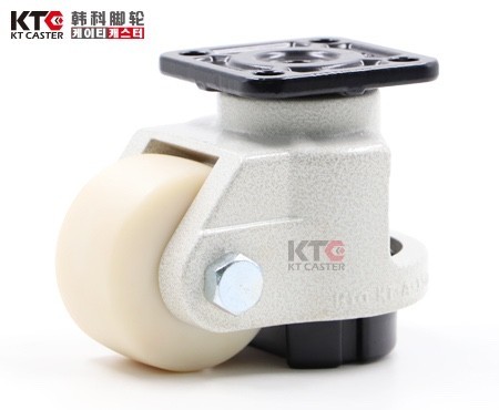 Quality 540KG Height Adjustable Castor Wheels 72mm Machine Leveling Casters for sale
