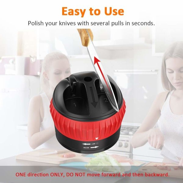 Quality Kitchen Small Knife Sharpener High Strength 52.6 G Weight for sale
