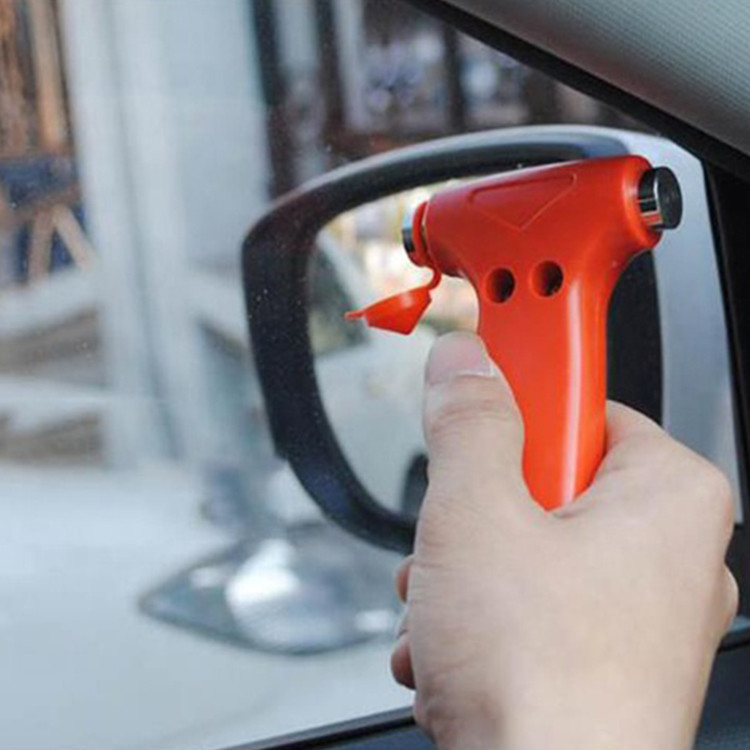 Quality Universal Emergency Safety Car Break Glass Hammer with Customized Logo for sale