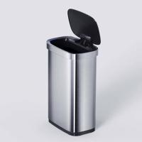 Quality Rectangle Household Smart Sensor Bin Induction Type Automatic Trash Can for sale