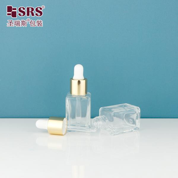 Quality D1877-10ml Custom Color And Branding Options Empty Dropper Bottle With Glossy for sale