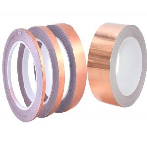Quality 50M 5CM High Temperature Conductive Tape MRI Room Self Adhesive Copper Strip for sale