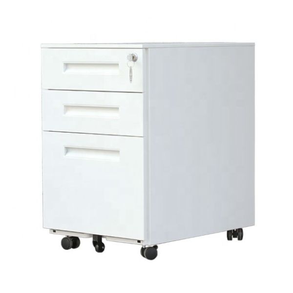Quality Muchn 3 Drawer Powder Coating Steelcase Mobile Pedestal for sale