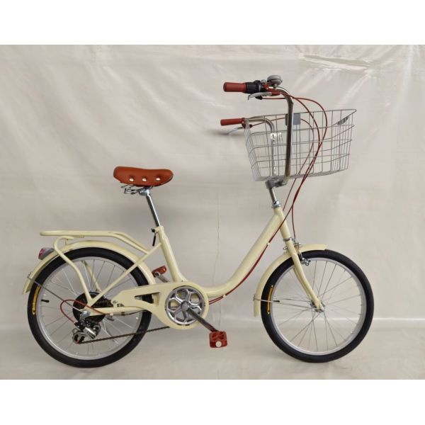 Quality 20 Inches Front Big Basket For Pet Carriage Lady City Bike Fashion Design for sale